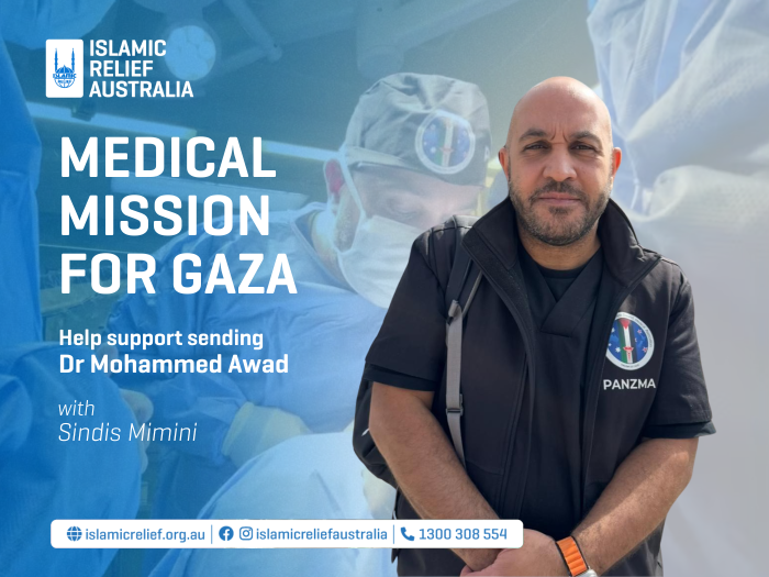 Support Dr Mohammed Awad on his Medical Mission in Gaza with Sindis Mimini | LaunchGood | LaunchGood